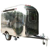 China 1500KG Mobile Food Trailer Fast Street Vending Cart with Style and High Sales Volume for sale