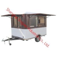 China Multifunctional Electric Food Van for Bus and Mobile Food Trailer 220*160*210cm 0-20K for sale