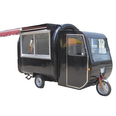 China Electric Motorcycle Gasoline Food Trailer with High Productivity 3500*1650*2450mm for sale