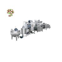 China Fully Automatic Candy Making Machine High Capacity 150kg/h and Voltage 220v/380v for sale