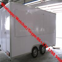 China Australia Standard Mobile Food Trailer for Kitchen Spice Cart and Customizable 1500kg for sale