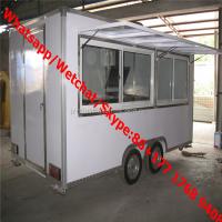 China Australia Standard Mobile Food Trailer for Kitchen Spice Cart and Customizable 1500kg for sale
