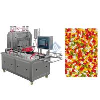 China Industrial Candy Making Machine Jelly Lollipop Gummy Bear Automatic Depositor Included for sale