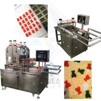 China Industrial Jelly Candy Making Machine for Hard Soft Lollipop Bear Gummy Chocolate for sale