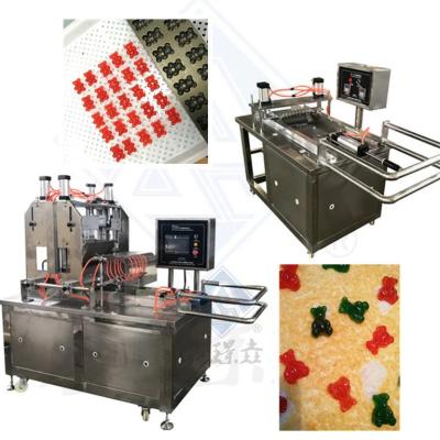 China Industrial Jelly Candy Making Machine for Hard Soft Lollipop Bear Gummy Chocolate for sale
