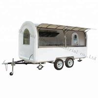 China Electric System Lights Customized Pizza Coffee Ice Cream Food Trailer Truck with Ce for sale