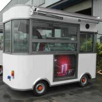China Electric System Lights Customized Pizza Coffee Ice Cream Food Trailer Truck with Ce for sale
