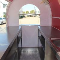 China Convenient L380 x W160 x H235cm Electric Food Truck Ideal for Street Snacks and Donuts for sale