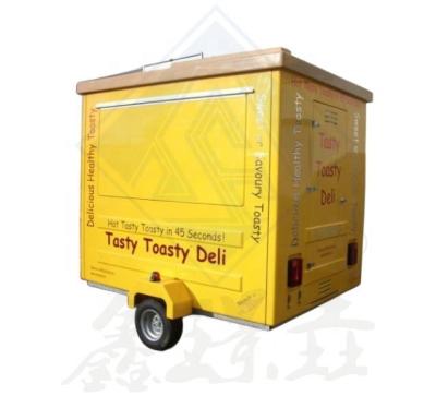 China Customized Color Fast Food Cart Mobile Food Electric Tricycle for Hot Dogs and Burgers for sale