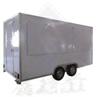 China Galvanized Steel Street Food Car with All-Inclusive Interior and Snacks Included for sale