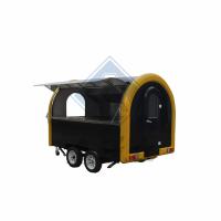 China Outdoor Street Vending Double Axles Customized Food Snack Truck with Equipment for sale