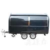 China Stainless Steel Food Truck Kitchen Equipment for Hotels Insulated Mobile Food Cart for sale