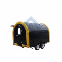China Outdoor Street Vending Double Axles Customized Food Snack Truck with Equipment for sale