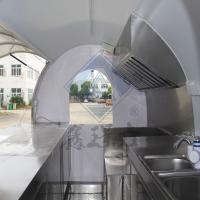 China Outdoor Street Vending Double Axles Customized Food Snack Truck with Equipment for sale