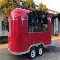 China Stainless Steel/Galvanized Sheet/Aluminum Food Truck with Single/Double Axles and Good for sale