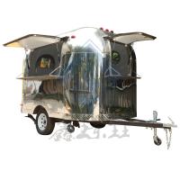 China Stainless Steel/Galvanized Sheet/Aluminum Electric Food Truck with Single/Double Axles for sale