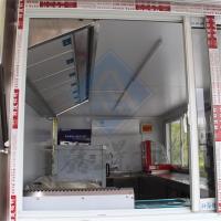 China Stainless Steel/Galvanized Sheet/Aluminum Electric Food Truck with Single/Double Axles for sale