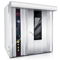 China 16 Tray Rotary Baking Oven for 10 Trays Bakery Equipment Hot Air Biscuits Cookies for sale