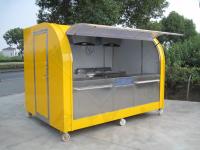 China Commercial Food Carts Customized Food Truck with Full Kitchen and Top Deck for sale
