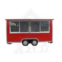 China Stainless Steel Electric Mobile Kitchen Food Truck for Fully Equipped Cart for sale