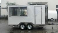 China Stainless Steel Electric Mobile Kitchen Food Truck for Fully Equipped Cart for sale