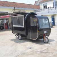 China 200set Customized Color Food Tricycle Cart Electric Gas Mobile Truck Burger Grilling for sale