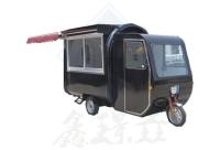 China Outdoor Street Vending Food Truck with Gas Grill on Galvanized Steel Motorcycle for sale