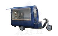China Gas Food Truck Cart with Grill and Fryer Tricycle Motorcycle Food Service Trailer Cart for sale