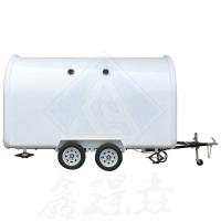 China Customised Food Cart Display Bicycle Cart Stand for Shawarma Fabrication Output Product for sale