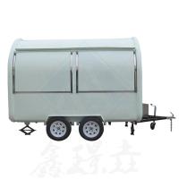 China Customised Food Cart Display Bicycle Cart Stand for Shawarma Fabrication Output Product for sale