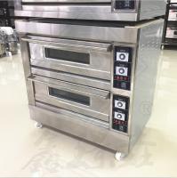 China 13.2KW Stainless Steel Commercial Gas Deck Baking Oven for Stainlee Steel Snacks for sale