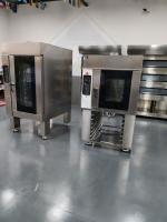 China Industrial Electric Rotary Convection Oven for Bakery Capacity 5/8/10/12/15 Trays 250 KG for sale