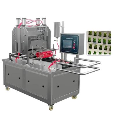 China Advanced 1.5KW Automatic Gummy Machine for Bear Lollipop Jelly Candy Production Line for sale