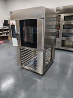 China Industrial Electric Rotary Convection Oven for Bakery Capacity 5/8/10/12/15 Trays 250 KG for sale