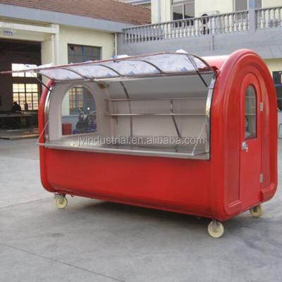 China Modern Design Light Pink Color Donut Waffle Hot Dog Kitchen Food Truck JY-B35 Customised for sale