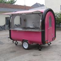 China Modern Design Light Pink Color Donut Waffle Hot Dog Kitchen Food Truck JY-B35 Customised for sale