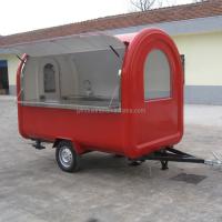 China Modern Design Light Pink Color Donut Waffle Hot Dog Kitchen Food Truck JY-B35 Customised for sale