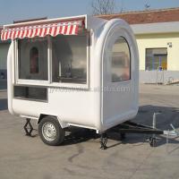 China Modern Design Light Pink Color Donut Waffle Hot Dog Kitchen Food Truck JY-B35 Customised for sale