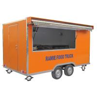 China Electric Food Truck in USA Other Trail Hamburger Cart with Optional Food Machines for sale