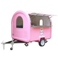 China 900kg Galvanized Plate Food Truck for Ice Cream/Popsicle Sale Convenient and Versatile for sale