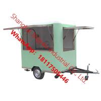 China 1500kg jy-FR220I Shanghai jy scooter gasoline food trailers ice cream bicycle camper truck for sale