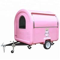 China Electrical Food Truck 220V EEC Mobile Food Carts with E-Track Tie-Down Rails and More for sale