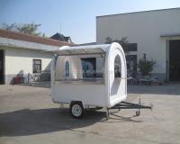 China Mobile Food Trucks Other Mobile Coffee Bike Serving Cart 1.5kw Chuck Wagon for sale