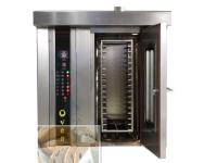 China 32 Trays Fully Automatic Steam Rotary Furnace Perfect for Busy Food Beverage Shops for sale