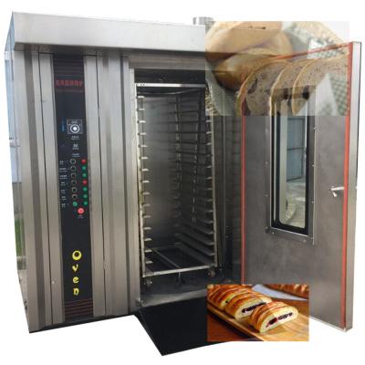 China Fully Automatic Bread Diesel Electric Rotary Oven for Precise Temperature Control for sale