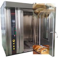 China 400*600 / 800*600mm Tray Size Gas Rotary Oven for Baking Pita Bread on Automatic Line for sale