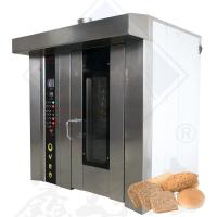 China 400*600 / 800*600mm Tray Size Gas Rotary Oven for Baking Pita Bread on Automatic Line for sale