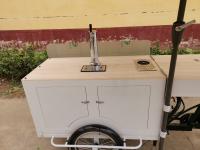 China 100 Long Service Life Beer Bicycle Cart for Mobile Food and Beverage Vendors for sale