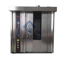 China Food Beverage 1800*2000*2200 Electric Gas Diesel Automatic 16/32 Rotary Oven Baking Bread Making Machine Line for sale