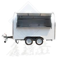 China Customized Snack Truck for Electric Bike Selling Food Mobile Fast Food Trailer Trucks for sale